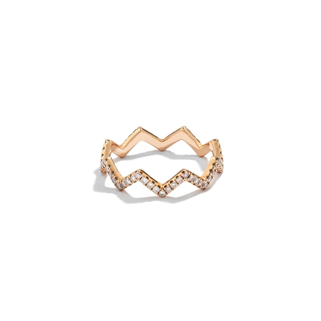 ZIGZAG STACKING RINGS - Aliya Fine Jewellery