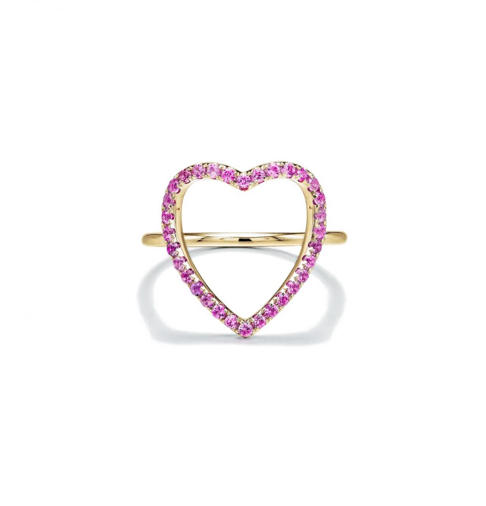 Pink Heart Ring - Aliya Fine Jewellery